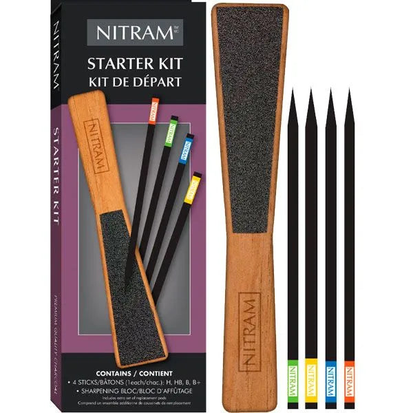 Nitram Charcoal Starter Kit – The Art Trading Company