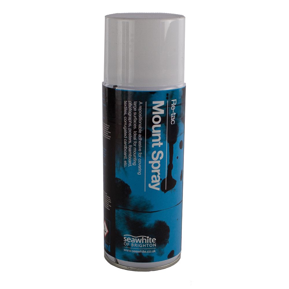 Seawhite Re-tac Spray Mount - 400ml – The Art Trading Company